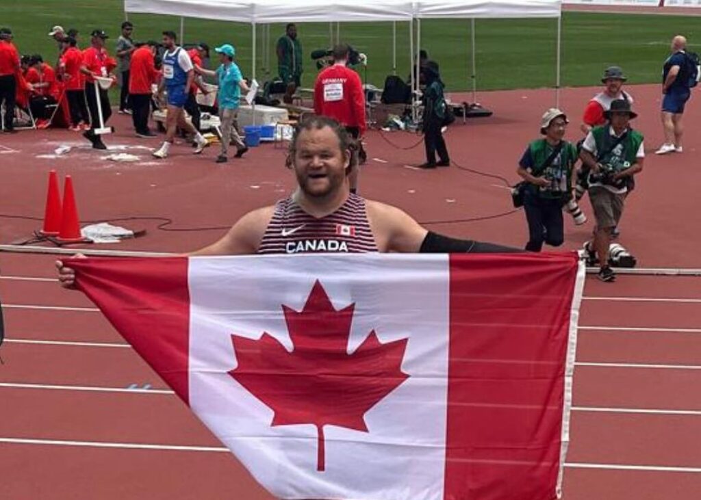 Greg Stewart wins silver in shotput at World Para Athletics ...