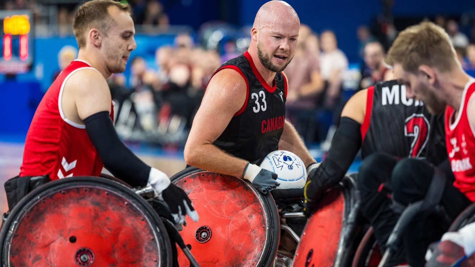 Photo Gallery: Wheelchair rugby made their mark on Paris 2024 ...