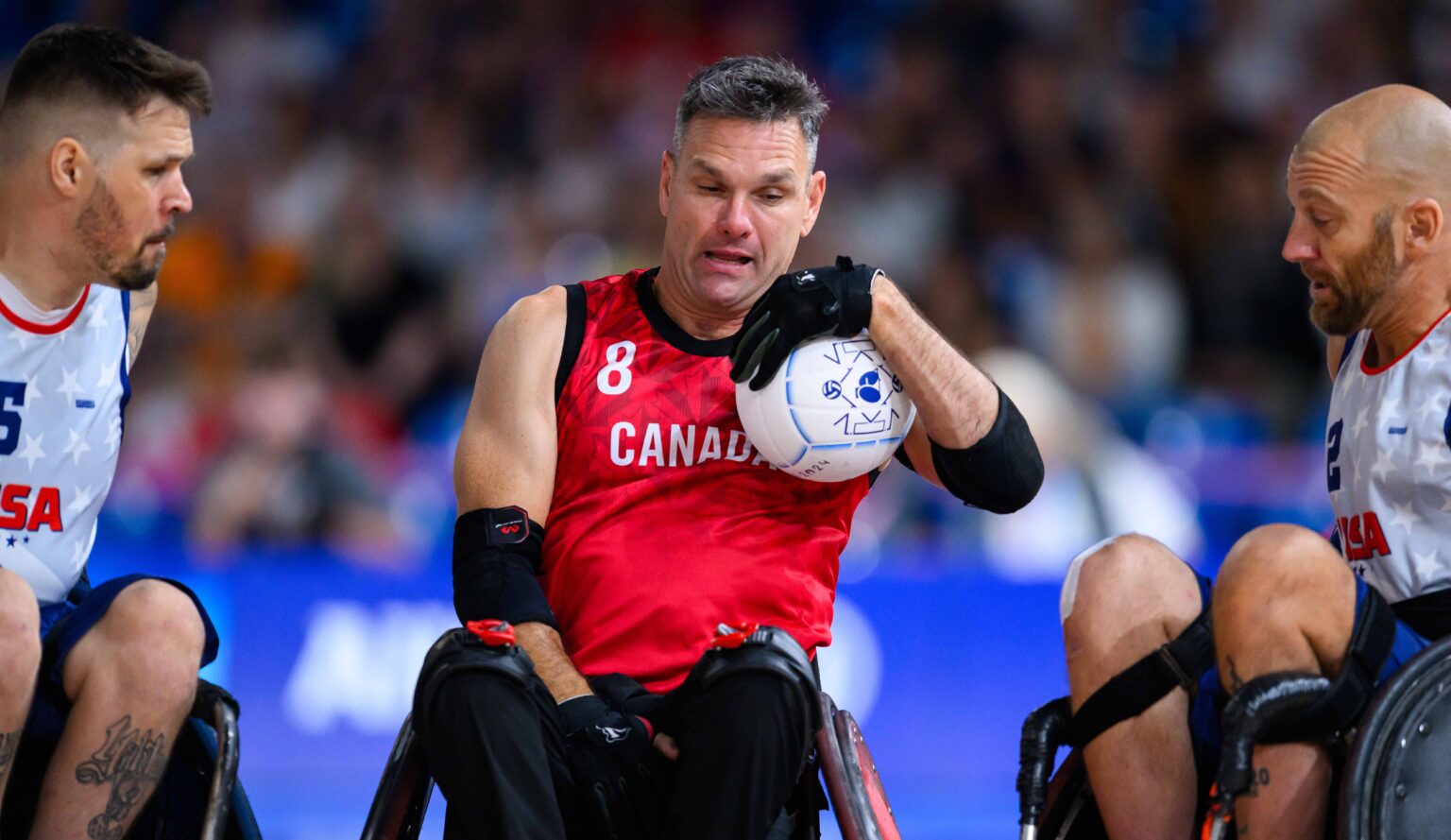 Photo Gallery: Wheelchair rugby made their mark on Paris 2024 ...